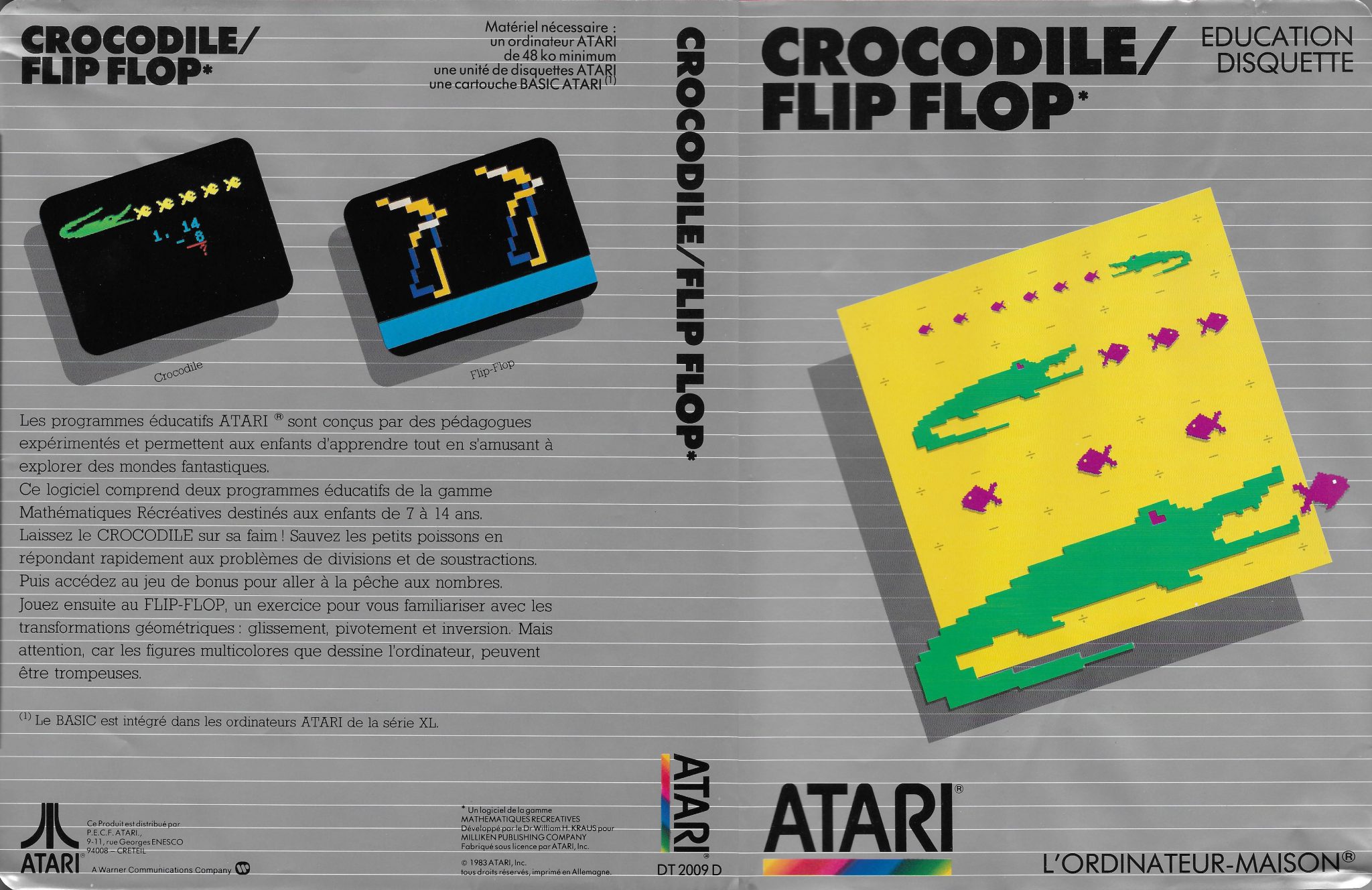 Crocodile Flip Flop (floppy version) - Atarinside