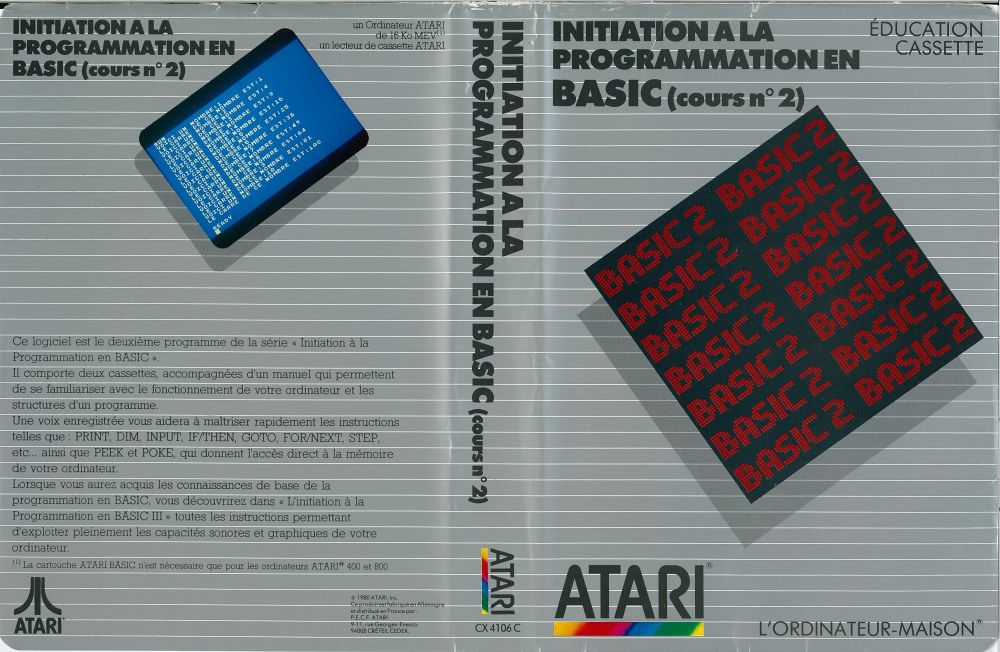 Initiation à la programmation en BASIC (cours n°2) - Atarinside