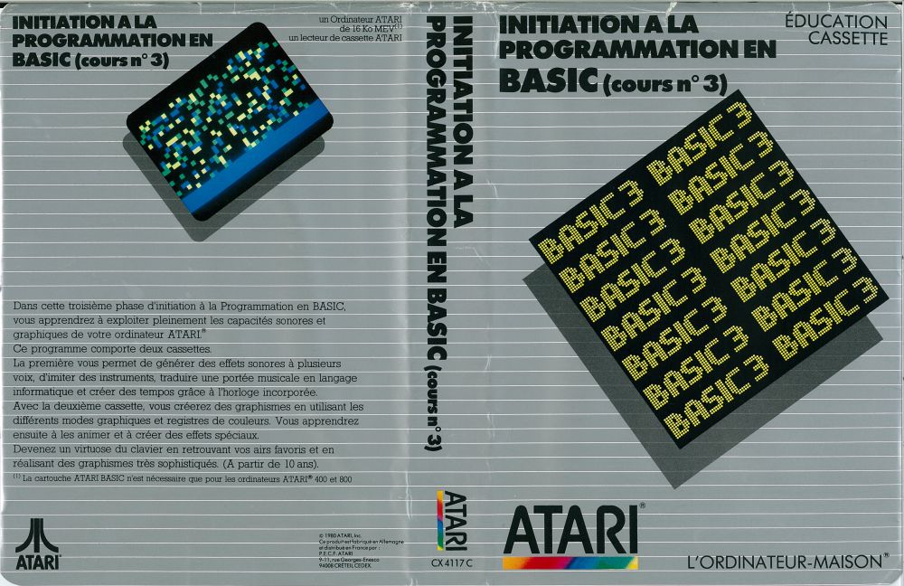 Initiation à la programmation en BASIC (cours n°3) - Atarinside