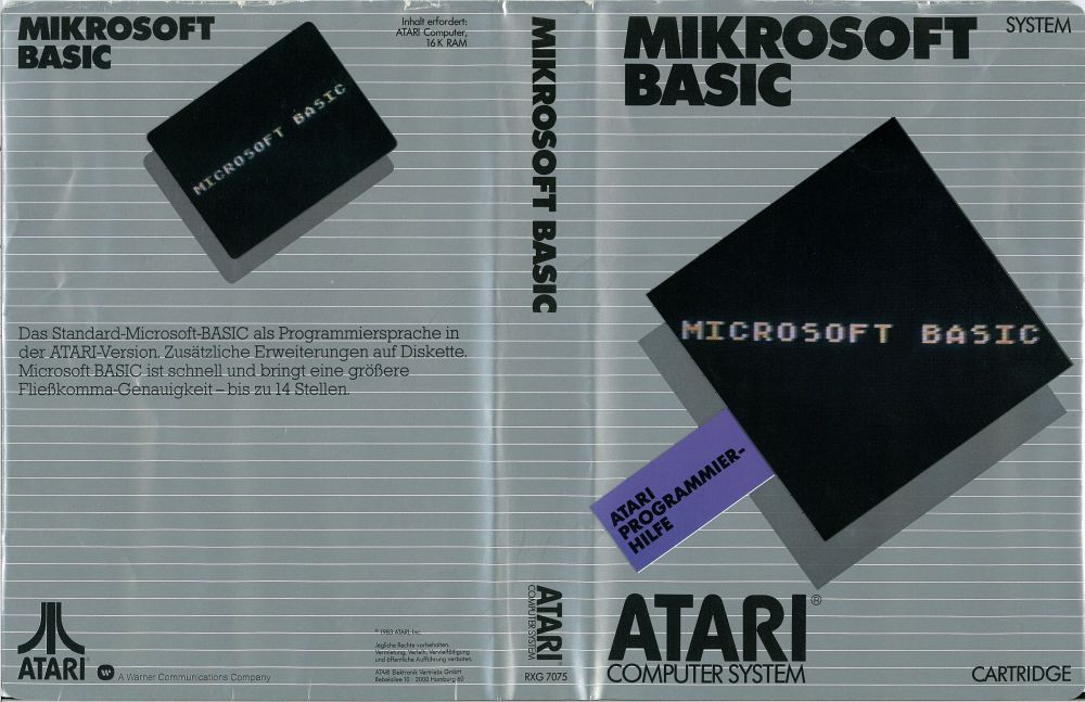 MiKrosoft Basic (aka Microsoft Basic II) - Atarinside